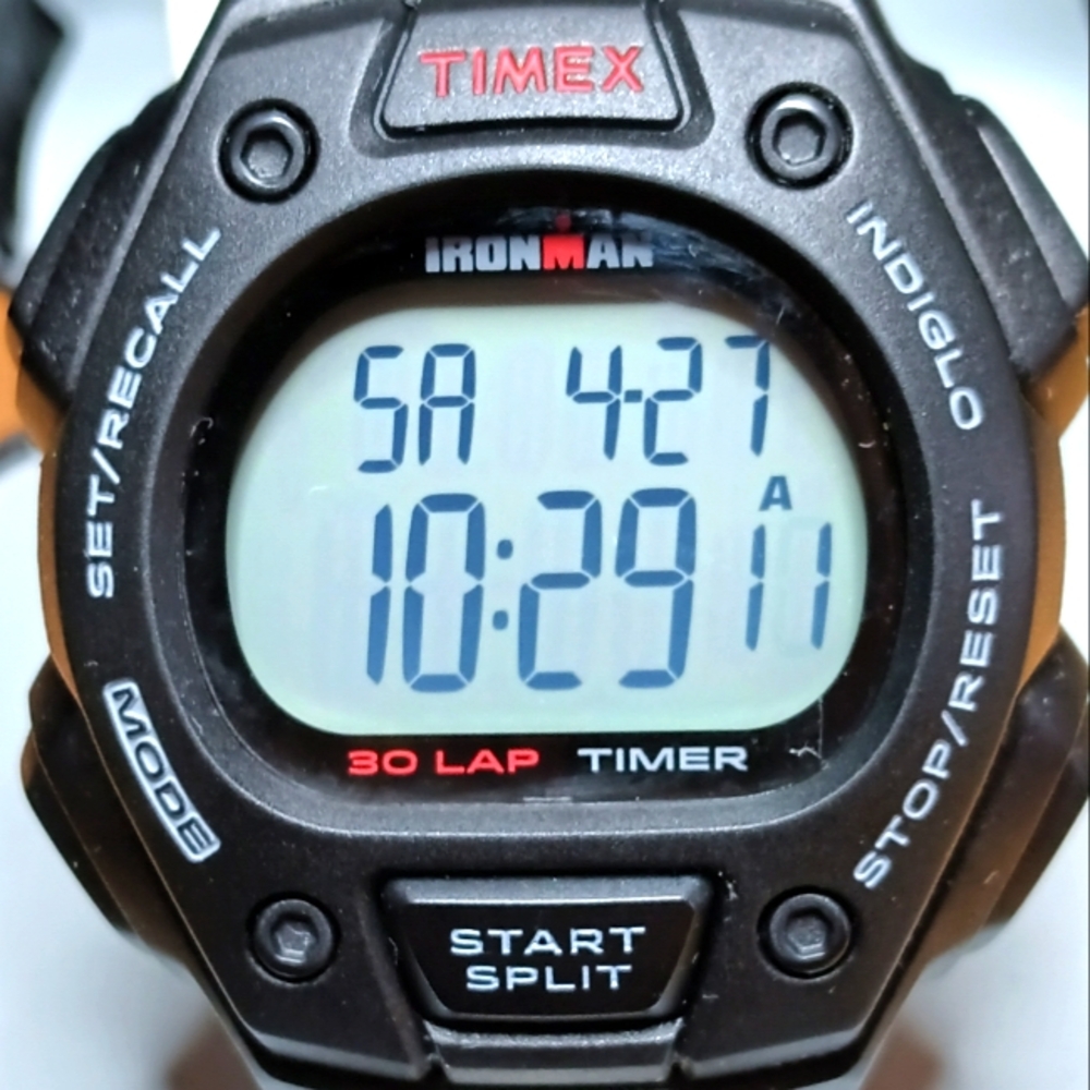 Timex Ironman 40 Mm Case, 30 Lap Timer, Indigo, Molde… - Gem